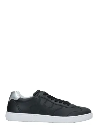 Hogan Soft Leather Sneakers - Black