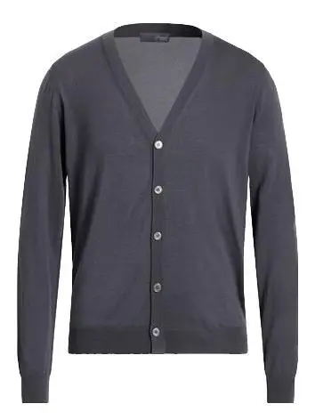 DRUMOHR Super 140s Wool Cardigan - Grey