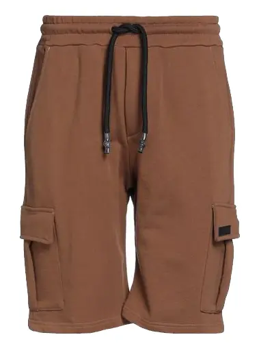 TAKESHY KUROSAWA Cotton Shorts - Brown