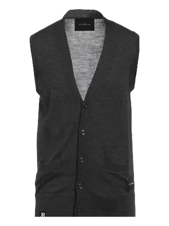 John Richmond Knitted Cardigan - Grey