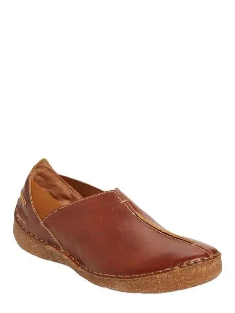 Josef Seibel Slip-on Flat - Brandy