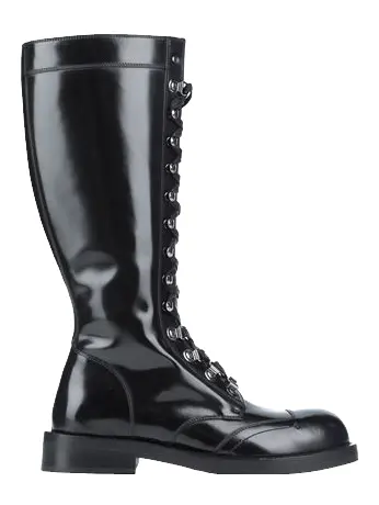 Dolce & Gabbana Leather Boots - Black