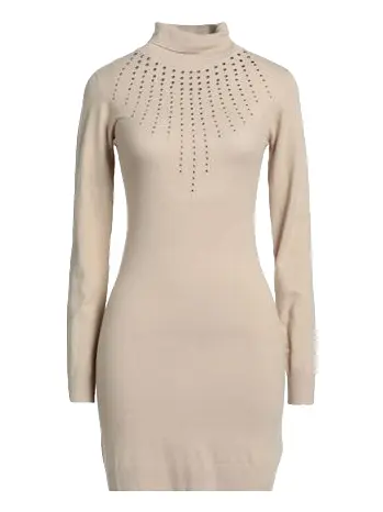 John Richmond Mini Knit Dress - Beige