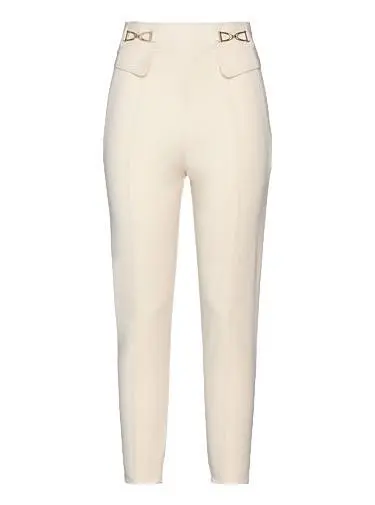 Elisabetta Franchi Tapered Pants - White