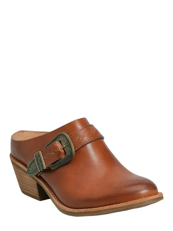 SOFFT Adara Leather Mule - Bourbon