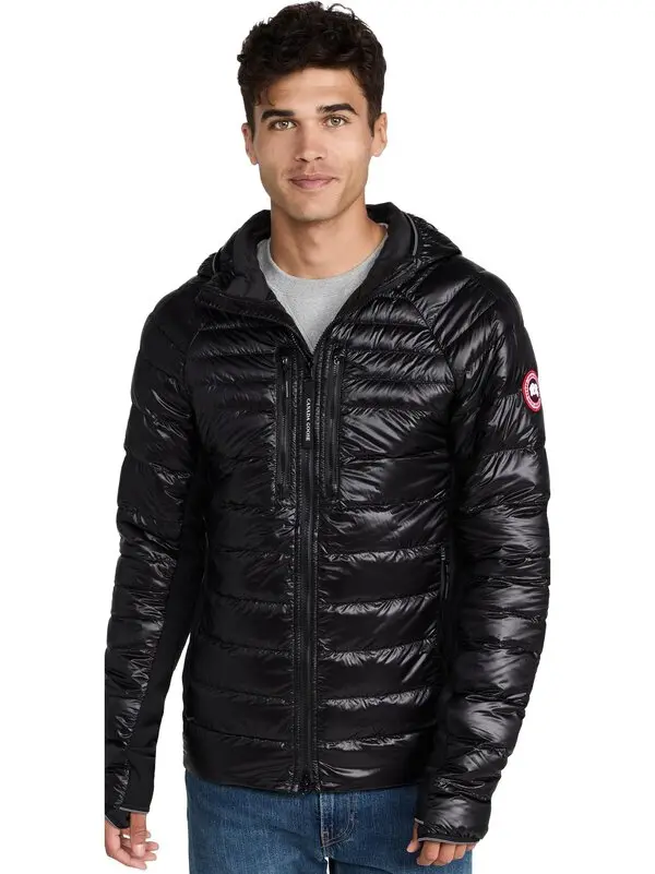 Canada Goose Hybridge Lite Hooded Jacket - Black