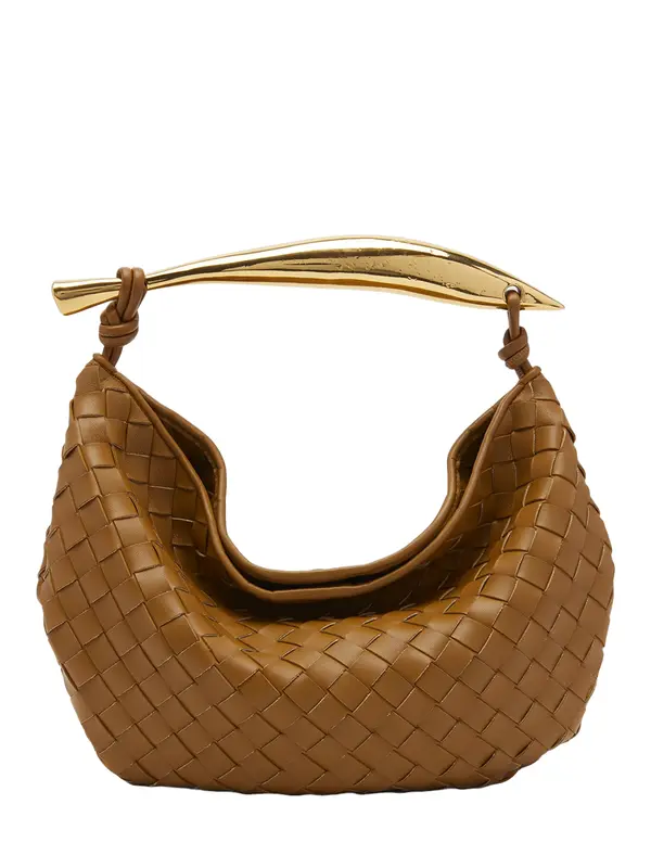 Bottega Veneta Sardine Top-handle Bag - Acorn Muse Brass
