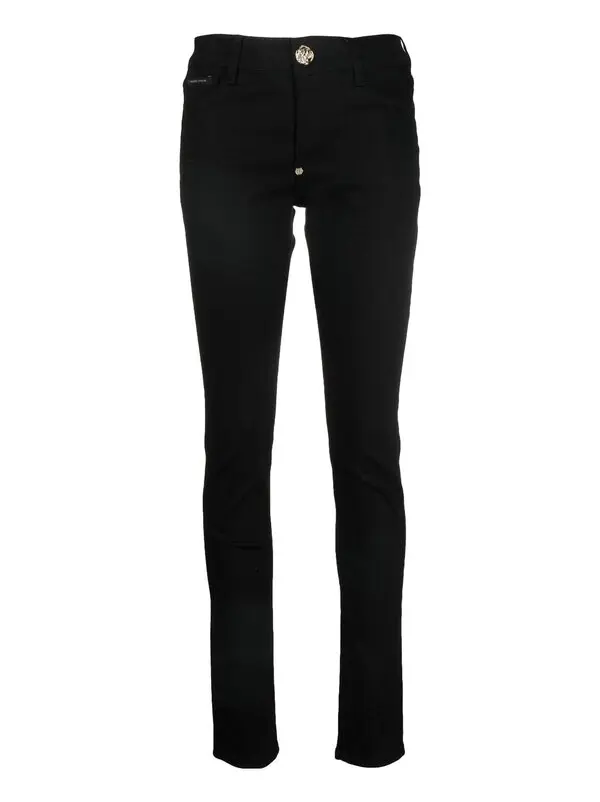 Philipp Plein Slim Fit Jeans - Black