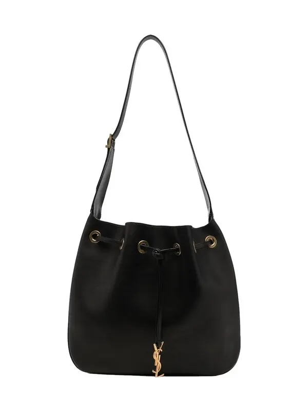 Saint Laurent Paris Vii Leather Shoulder Bag - Brown