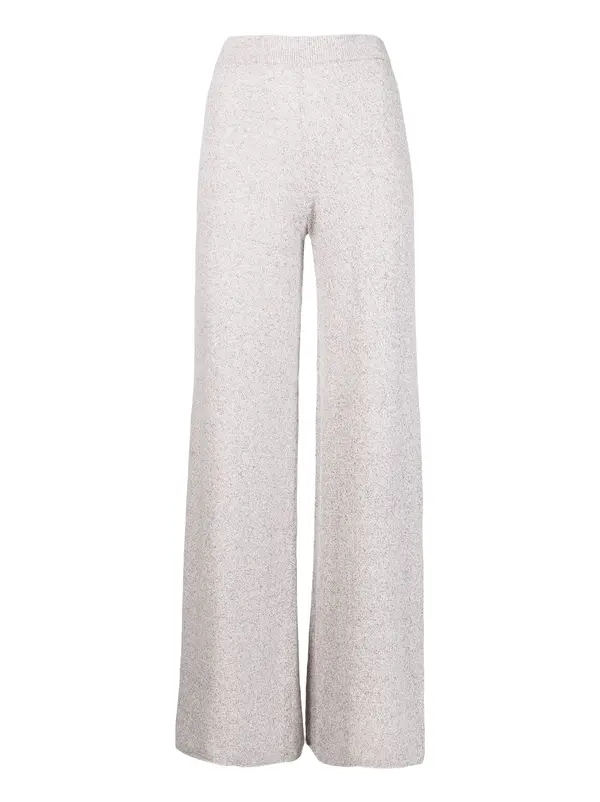 ONEFIFTEEN High-waist Knitted Trousers - Pink