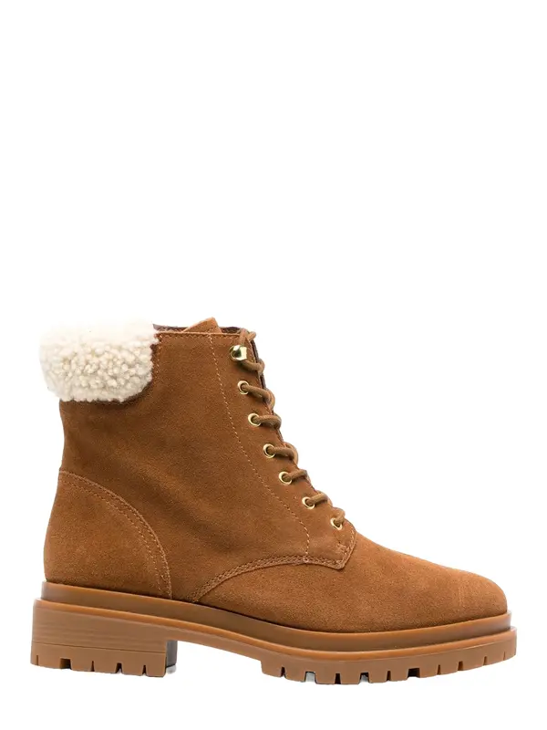 Ralph Lauren Carlee Suede Boots - Brown