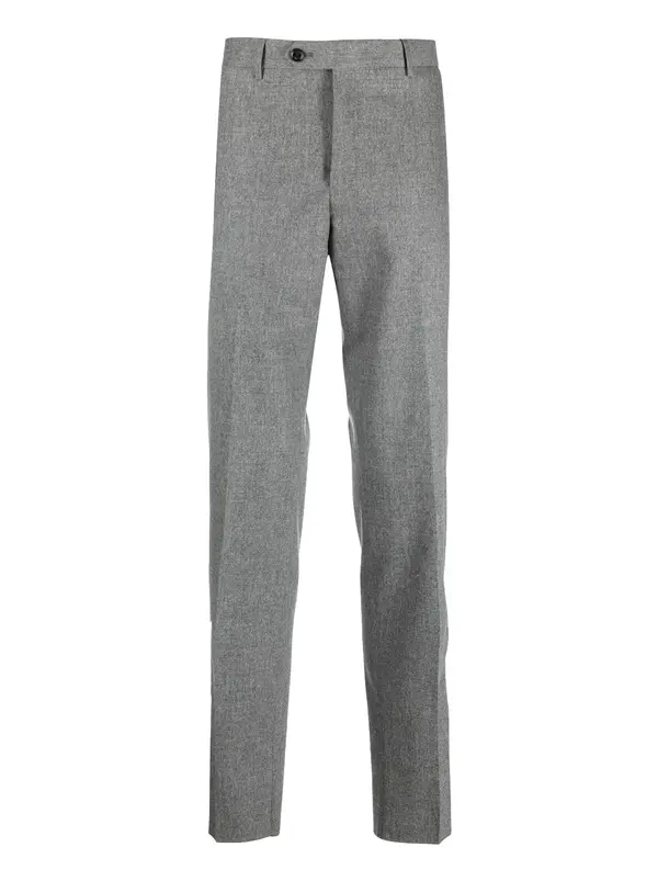 MOORER Straight-leg Trousers - Grey