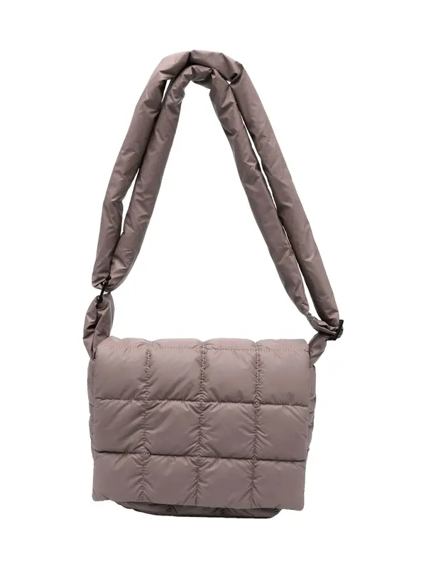 VEECOLLECTIVE Padded Crossbody Bag - Grey