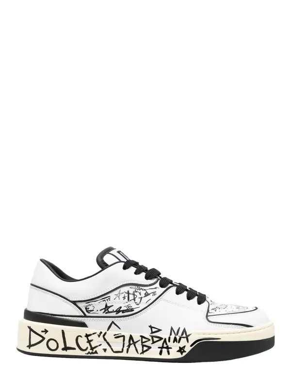 Dolce & Gabbana Roma Low-top Sneakers - White