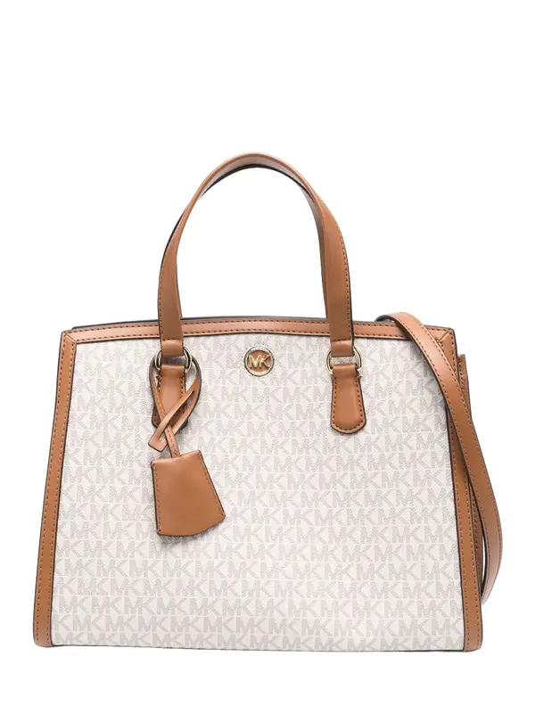 Michael Kors Chantal Logo Tote Bag - Neutrals