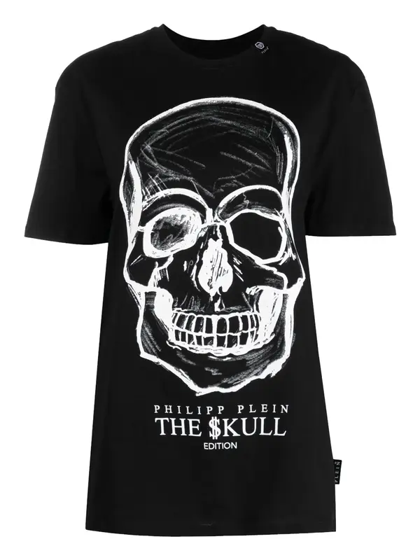 Philipp Plein Skull-print T-shirt - Black