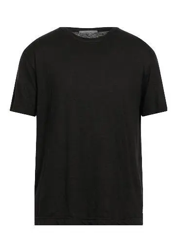 Crossley T-shirt Dark Size Linen, Elastane - Brown