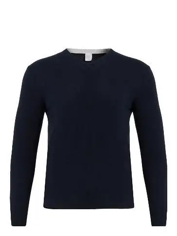Eleventy Cashmere V-neck Sweater - Blue
