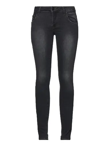 ONETEASPOON Skinny Low-waisted Jeans - Black