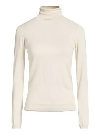 Brunello Cucinelli Turtleneck Knit Top - White