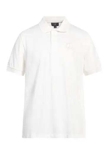 Dunhill Polo Shirt Light Size Cotton - White