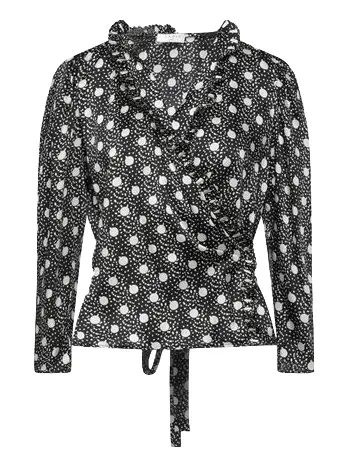 Sandro Polka-dot Print Blouse - Black