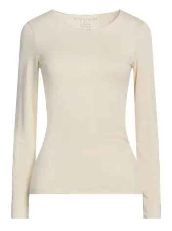Majestic Filatures T-shirt In Viscose And Elastane - Beige