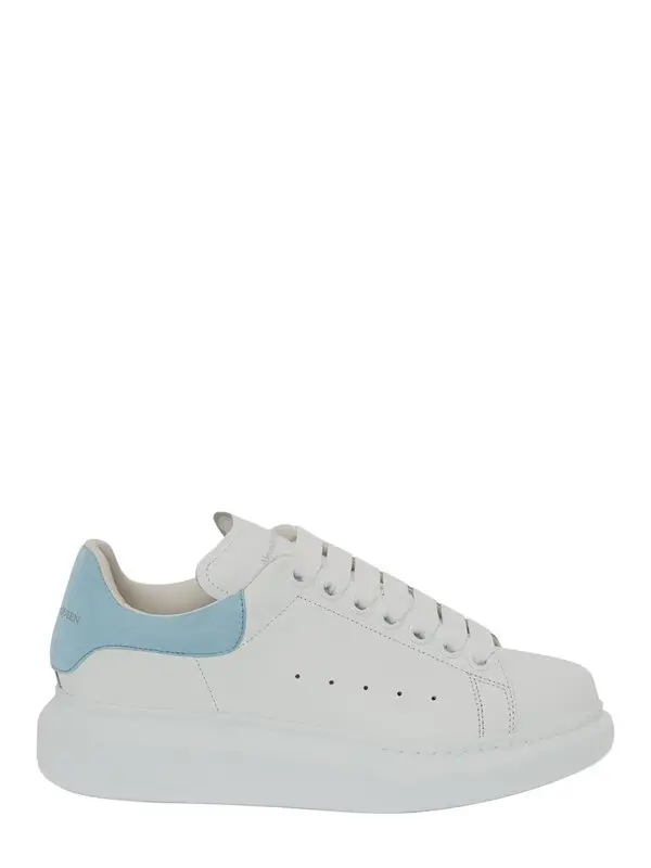 Alexander McQueen Leather Oversized Sneakers - Nude