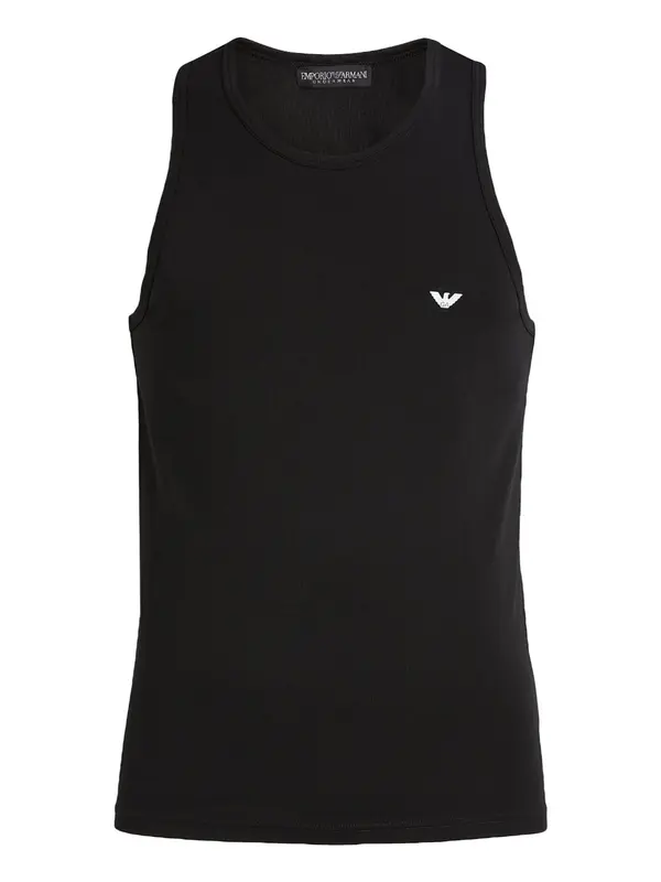 Emporio Armani Eagle Vest - Black