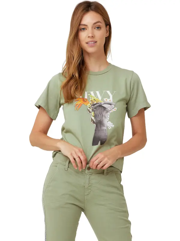 SIWY Melinda Tee - Olive