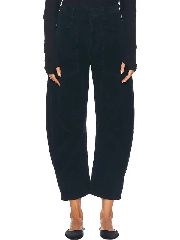 NILI LOTAN Shon Barrel Pant - Midnight