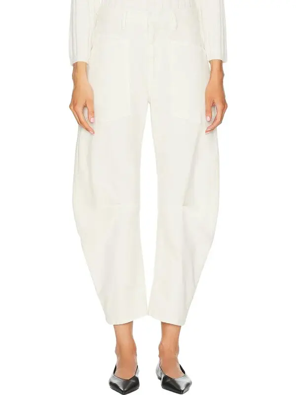 NILI LOTAN Shon Barrel Pant - Stone