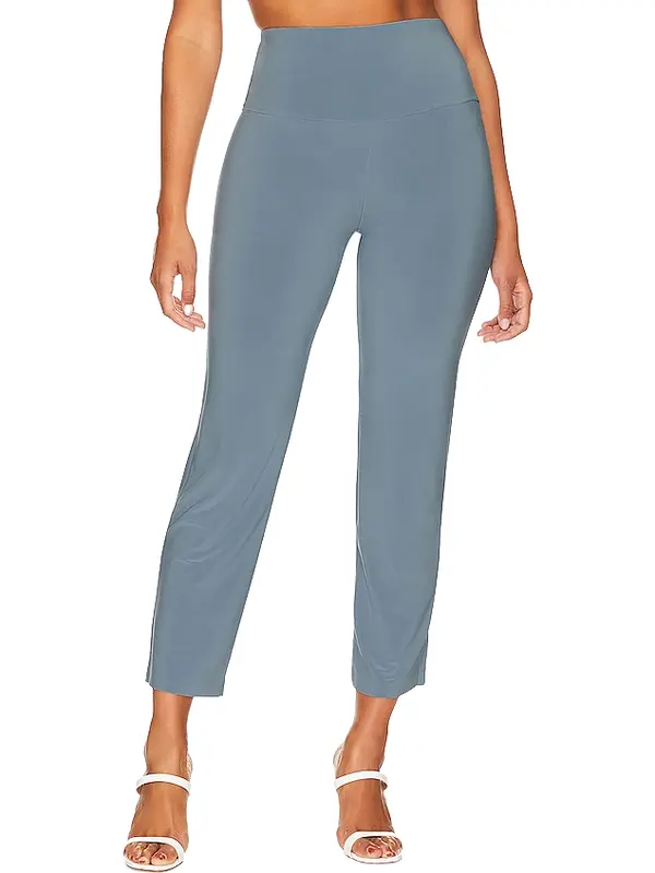 Norma Kamali Pencil Pant - Soft Blue
