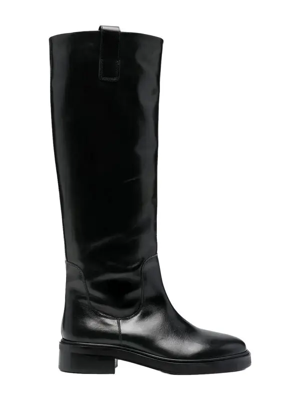 AeydĒ Taito Block Heel Boots - Black