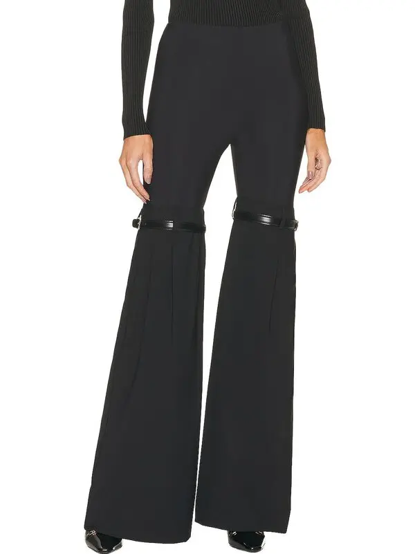 Coperni Hybrid Flare Trouser - Black