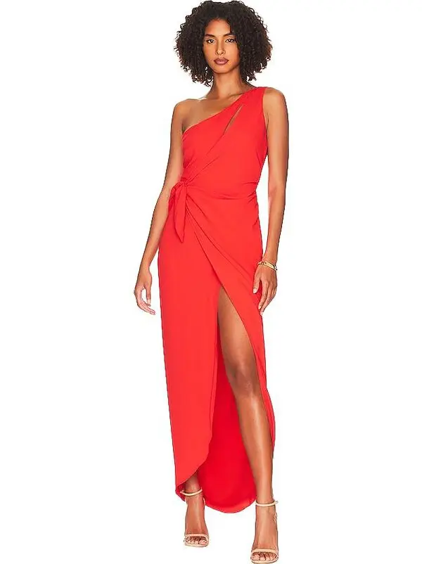 Amanda Uprichard X Conetta Gown - Crimson