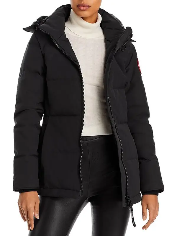 Canada Goose Chelsea Hooded Down Parka - Black