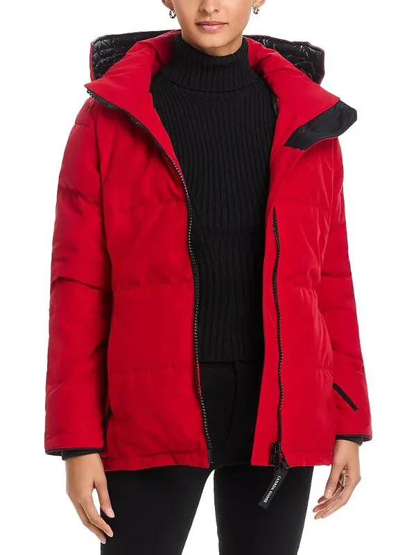 Canada Goose Chelsea Hooded Down Parka - Carmine Re