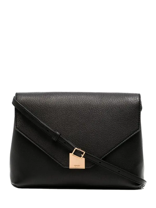 YU MEI Logo-plaque Crossbody Bag - Black