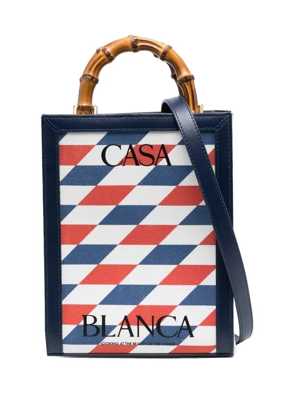 Casablanca Casa Logo-print Tote Bag - White