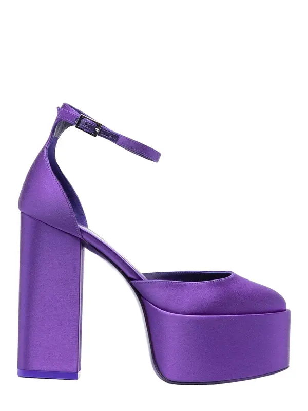 Paris Texas Platform 135mm Heeled Pumps - Purple
