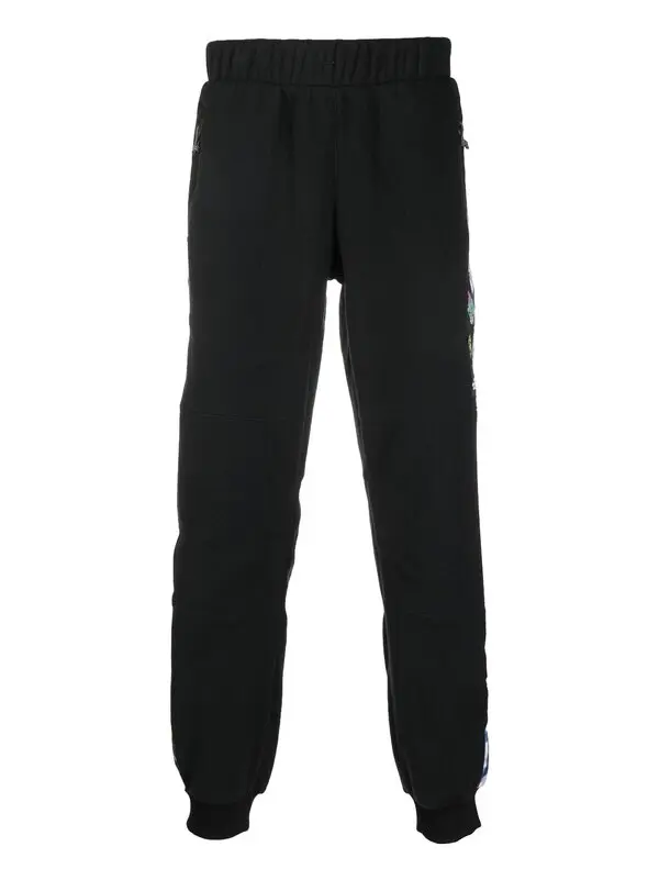 The North Face Graphic-print Panelled Track Pants - Black