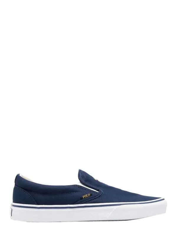 Ralph Lauren Polo Bear Slip-on Sneakers - Blue