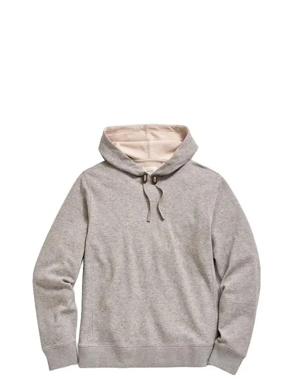 Billy Reid Cotton Blend Hoodie - Flint Grey