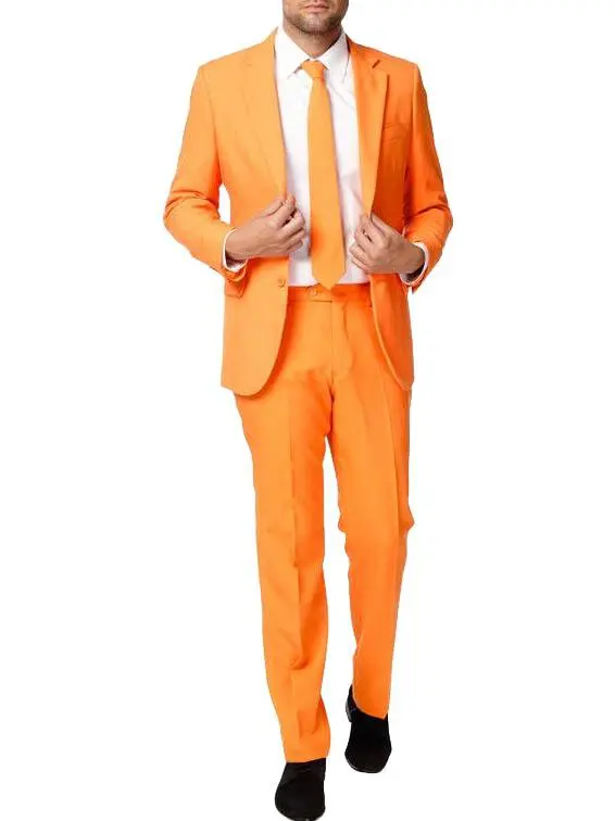 Opposuits The Slim Fit Two-piece Suit & Tie Set - Orange