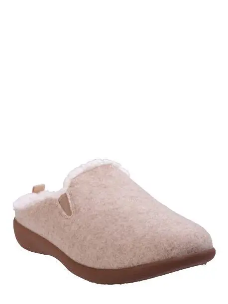 REVITALIGN Dundee Orthotic Slipper - Eggnog
