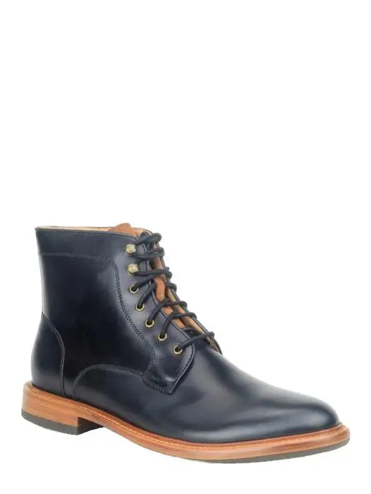 WARFIELD & GRAND Ruckson Leather Lace-up Boot - Black