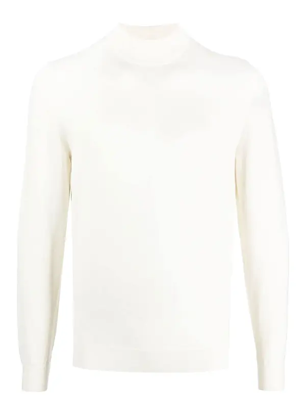 DRUMOHR Merino Wool Jumper - White