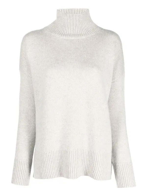 KUJTEN Ulla High-neck Cashmere Jumper - Neutrals