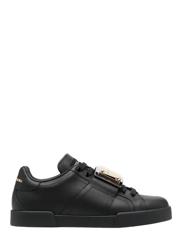Dolce & Gabbana Portofino Low-top Sneakers - Black